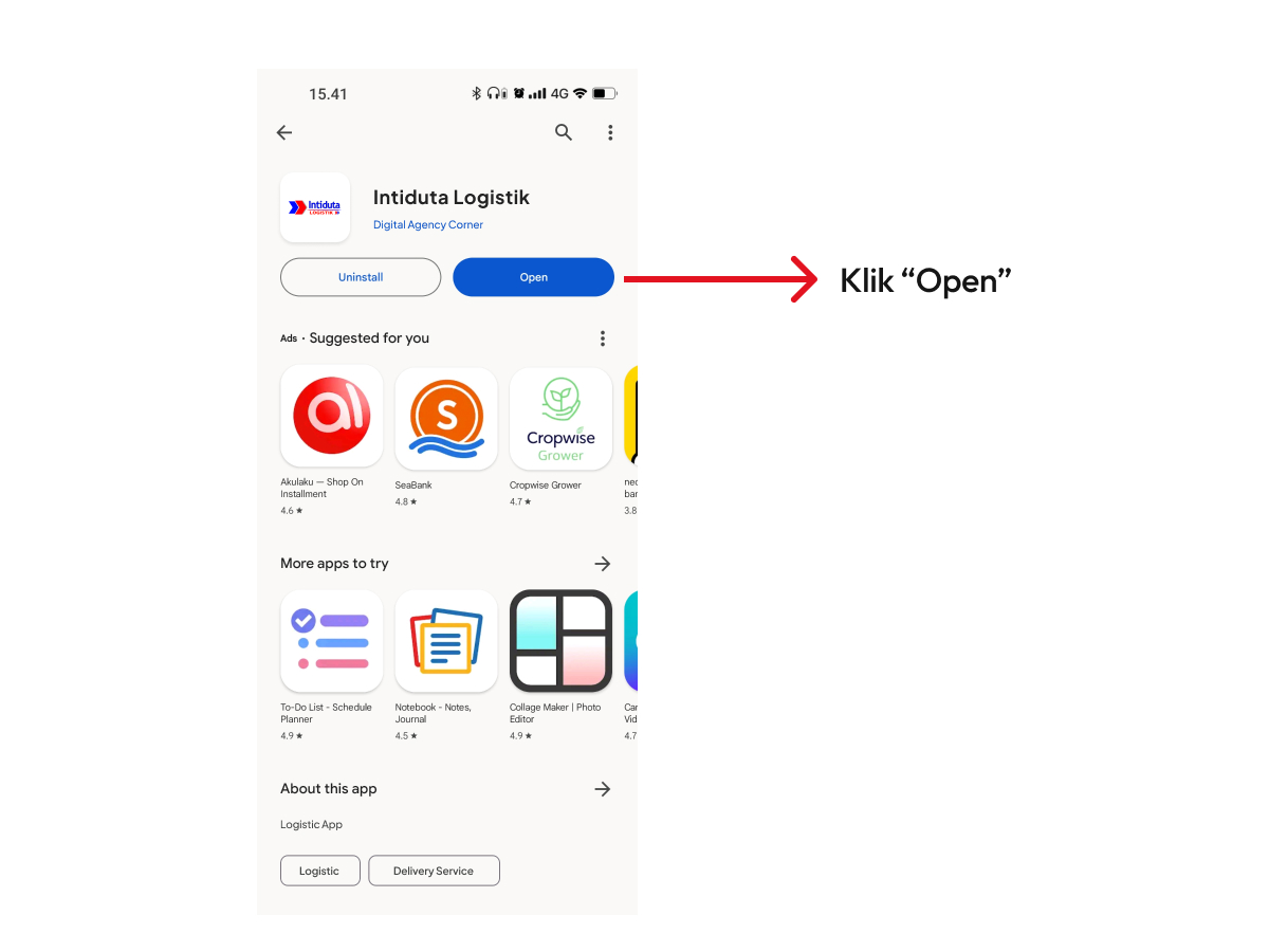 Cara Install Aplikasi Intiduta Logistik - Inti Duta Logistik